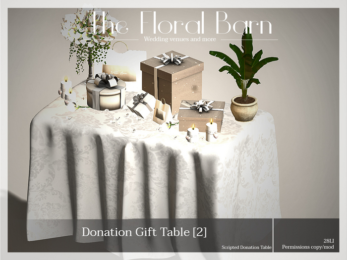Second Life Marketplace - Donation Gift Table [2]